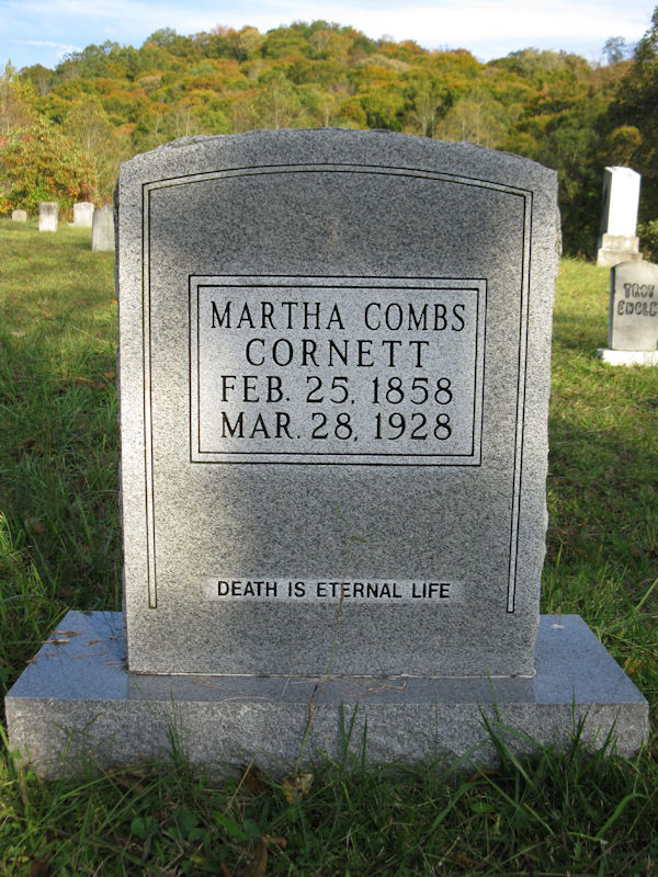 Martha Combs Cornett